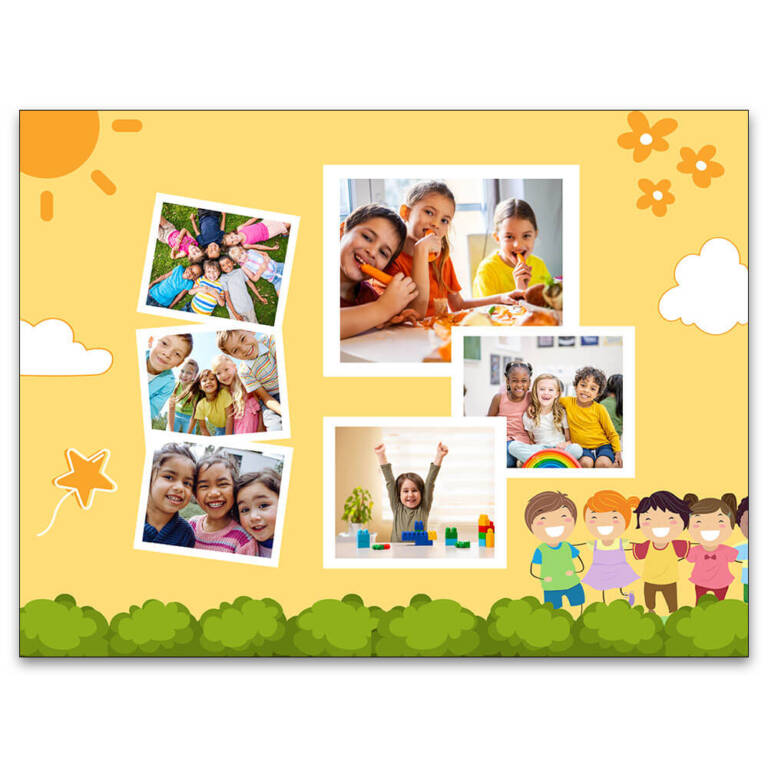 Cuadro Collage - Yellow And Green | Fotocenter